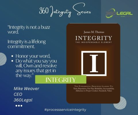 Integrity is a Lifelong Commitment