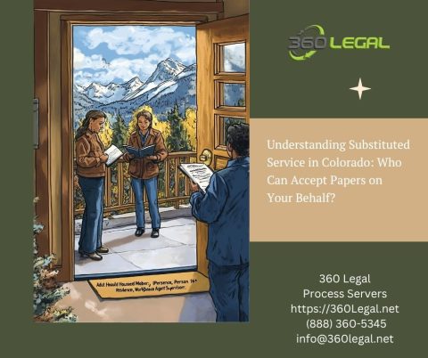 Substituted Service in Colorado: CRCP 4(e)(1) Explained | 360 Legal